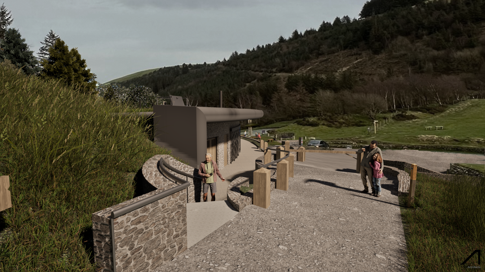Moel Famau Visitor Hub - TACP Architects